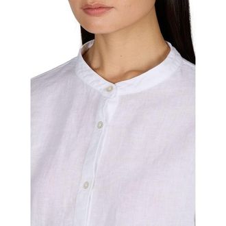 Mr Mood Chemise &agrave; manches bouffantes en lin