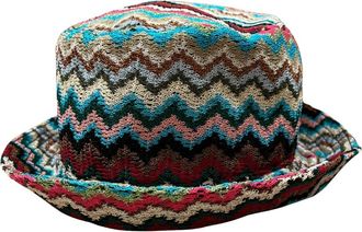 Missoni Femme, Accessoires, Multicolore, Taille: ONE Size Missoni Hats Green