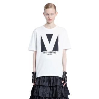 Valentino Chez Valentino Cotton Jersey T-Shirt