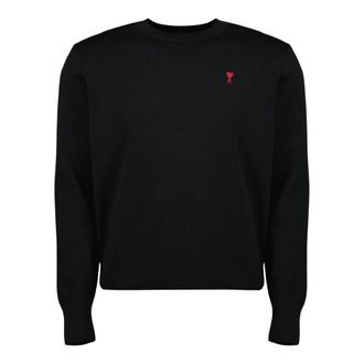 Ami Homme, Pulls, Noir, Taille: XL Pull Ami de Coeur