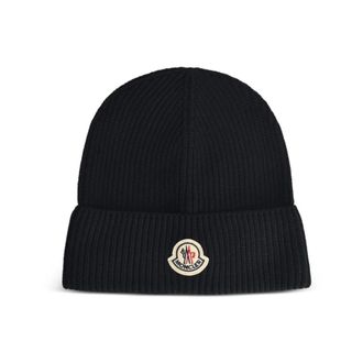 Moncler Archive Logo Hat - - Accessories - Herren - Schwarzk - ONE SIZE