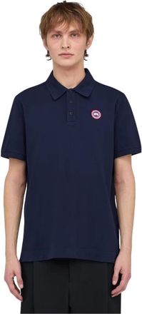 Canada Goose Polo Beckley - Homme - Tops - Bleu - Taille: S