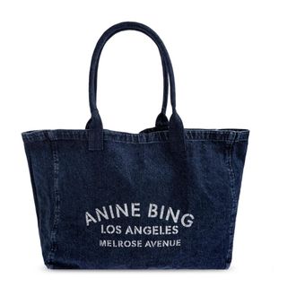 Anine Bing Femme, Sacs, Bleu, Taille: ONE Size Leo Tote