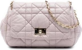 Dior Sac bandouli&egrave;re matelass&eacute; vintage doccasion - Femme - Pre-owned - Rose - Taille: ONE Size