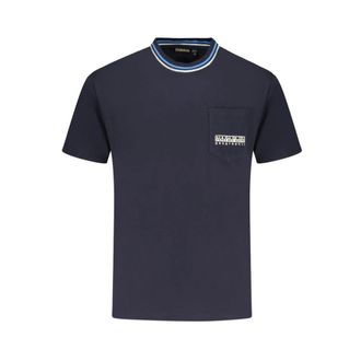 Napapijri Kurz&auml;rmeliges T-Shirt - - Tops - Herren - Blau - S