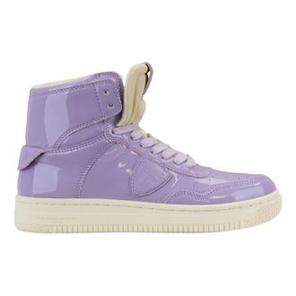 Philippe Model Hohe Damen-Sneaker mit Schn&uuml;rung - - Shoes - Damen - Lila - 37 EU