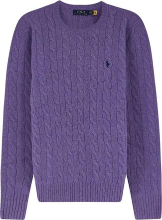 Polo Ralph Lauren Homme, Pulls, Violet, Taille: XL Pulls &agrave; col rond