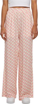 Urban Classics Damen Hose Ladies Viscose Resort Pants, Weite Hose für Frauen, Extra Lang, erhältlich, Größen XS-5XL