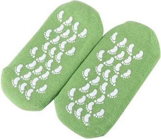 BESTONZON Healvian Chaussettes Antidérapantes de Yoga et Pilates Vertes Unisexes Semelles Silicone Durables pour Danse Fitness et Sport Confort et Stabilité