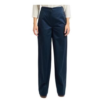 iBlues Femme, Pantalons, Bleu, Taille: 42 FR Pantalon en coton stretch