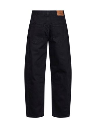 Isabel Marant Womens Jeans Oriane Black Denim