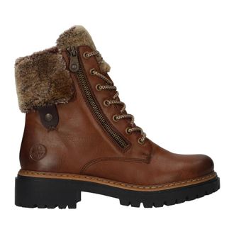 Rieker Warm gef&uuml;tterter Schn&uuml;rstiefel f&uuml;r Damen - - Shoes - Damen - Braun - 36 EU