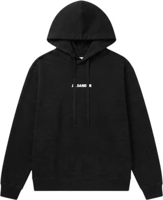 Jil Sander Felpa - Homme - Sweatshirts et sweats &agrave; capuche - Noir - Taille: L