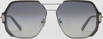 MCM Pilotensonnenbrille GREY METAL