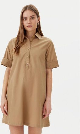 Lola Casademunt Hemdkleid LS2516065 Beige Regular Fit