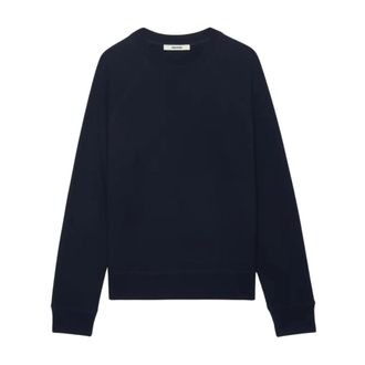 Zadig&Voltaire Fishnet Fallen Angel Sweatshirt - - Sweatshirts & Hoodies - Damen - Blau - M