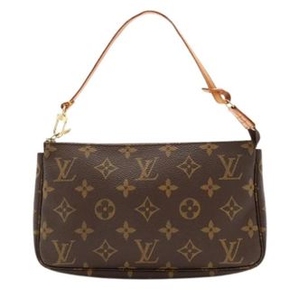 Louis Vuitton Pre-owned Monogram Canvas Pochette - Femme - Pre-owned - Brun - Taille: ONE Size