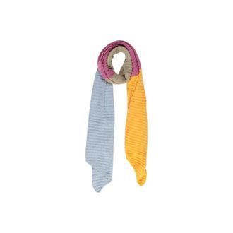 Pieces Structur NEW Block Langer Schal - - Accessories - Damen - Mehrfarbig - ONE SIZE