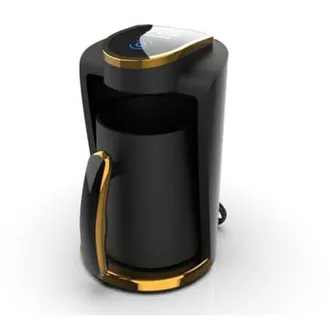INCA IKM-01 cafeti&egrave;re &eacute;lectrique noir et or 0,25 L