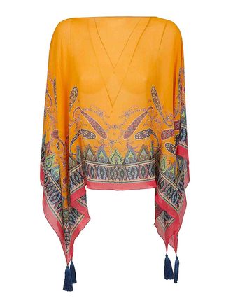 Etro Cape - Orange