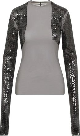 Rick Owens Femme, Blouses et Chemises, Brun, Taille: 36 FR Dennis T-shirt