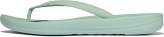 FitFlop Damen IQUSHION Ergonomische Flip-Flops, Mint Whisper, 40.5 EU, Mint Whisper, 40 EU