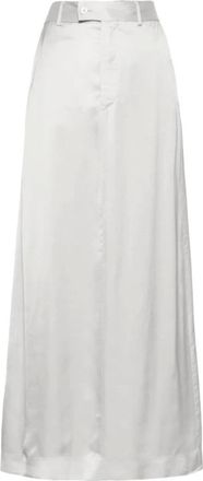 Maison Margiela Femme, Jupes, Gris, Taille: 38 FR Wrap Maxi Skirt
