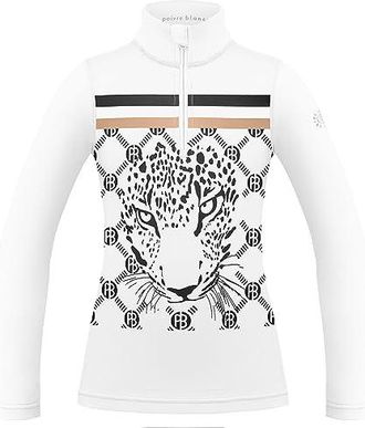 POIVRE BLANC sous Pull 1940 Leopard White 4 Femme - Femme - Taille m - Blanc