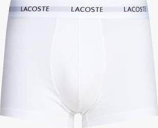 Lacoste Lot de trois boxers en coton m&eacute;lang&eacute;