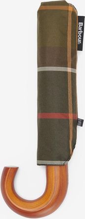 Barbour Reise-Taschenschirm in Tartanmuster mit H&uuml;lle in