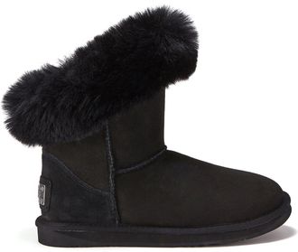 Australia Luxe Foxy Xtra Short Schwarze Stiefel