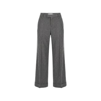 Brunello Cucinelli Damen, Hosen, Grau, MGr&ouml;&szlig;e