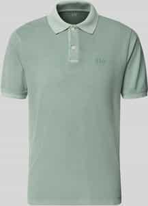 GAP Slim Fit Poloshirt mit Label-Stitching