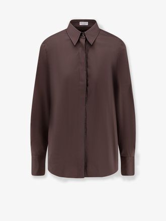 Brunello Cucinelli Cotton blend shirt - BRUNELLO CUCINELLI - gender_Woman