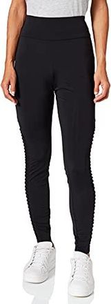 Urban Classics Ladies Highwaist Biker Tech Mesh Leggings, Noir, XXXL Femme