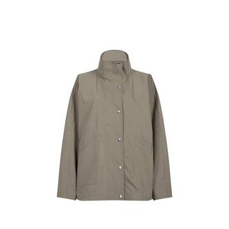 Toteme Veste parachute en coton m&eacute;lang&eacute;