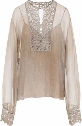 Ermanno Scervino Bluse - Denim
