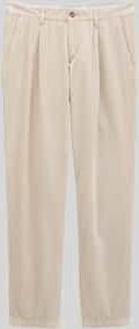 Marc O'Polo Tapered Fit Cordhose aus Baumwolle mit Bundfalten