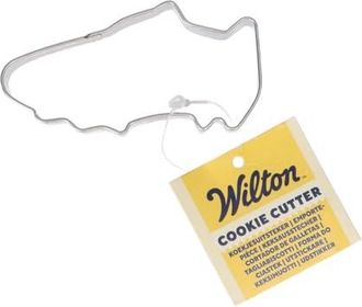 Wilton Cookie Cutter Sports Shoe: Keksausstecher Edelstahl, Ausstecher Set f&uuml;r Keks, Pl&auml;tzchen, Fondantdekorationen und vielem mehr - 7 cm