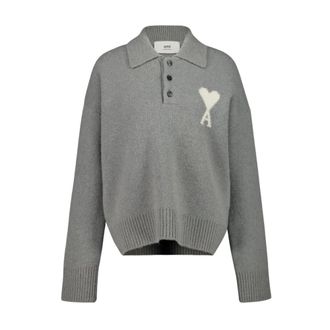 Ami Herren, Strickwaren, Grau, MGr&ouml;&szlig;e