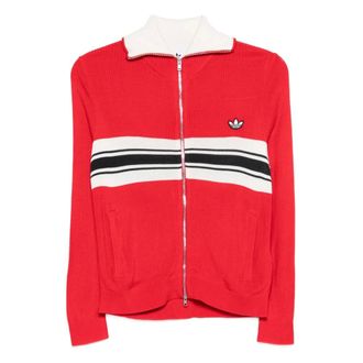 adidas Femme, Sport, Rouge, Taille: 38 FR WB Knit Track Top