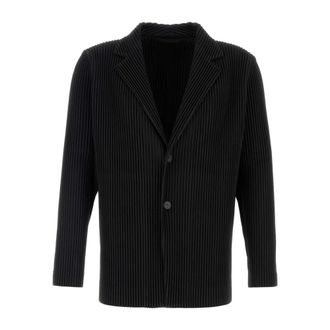 Issey Miyake Homme, Vestes, Noir, Taille: M Basics Blazer
