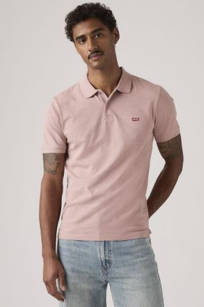 Levi's Polo Slim Housemark - Homme - Rose / Woodrose Slub - XL