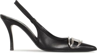 Diesel Femme, Chaussures, Noir, Taille: 38 EU D-Venus SB Slingback Escarpins