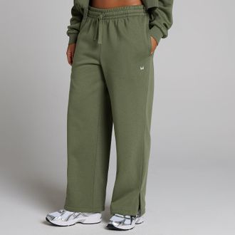 MyProtein Jogging jambe droite Basics MP femme - Olive d&eacute;lav&eacute; - XS