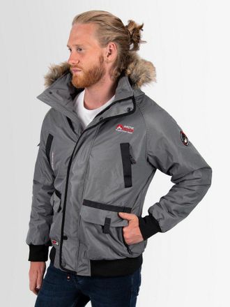 Arctic Seven Winterjacke ASArthuro mit abnehmbarer Kapuze und abnehmbarem Kunstfell