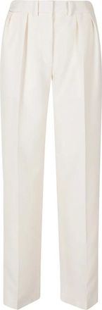 Magda Butrym Pantalon Droit - Femme - Pantalons - Beige - Taille: 34 FR