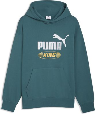 Puma FUTURE.PUMA.ARCHIVE King Relaxed Hoodie Unisex, Accessoires, Gr&uuml;n, XXL