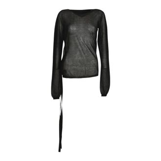 Ann Demeulemeester Damen, Oberteile, Schwarzk, LGr&ouml;&szlig;e