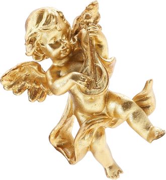 Valiclud Retro Resin Engel Wanddeko Skulptur Wetterfest Kunstvoll Gefertigt Stilvolle Deko f&uuml;r Wohnzimmer Schlafzimmer B&uuml;ro und Eingangsbereich Nordischer Vint